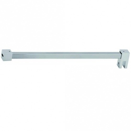 Shower Support Bar Kit, L=1 m / Polished Chrome