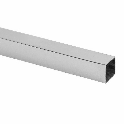 15 mm Square Support Bar / Satin, Polish