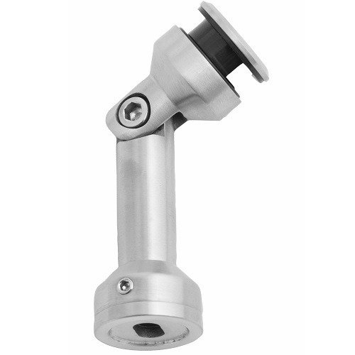 Glass Panel-Wall Connectors with angle regulation