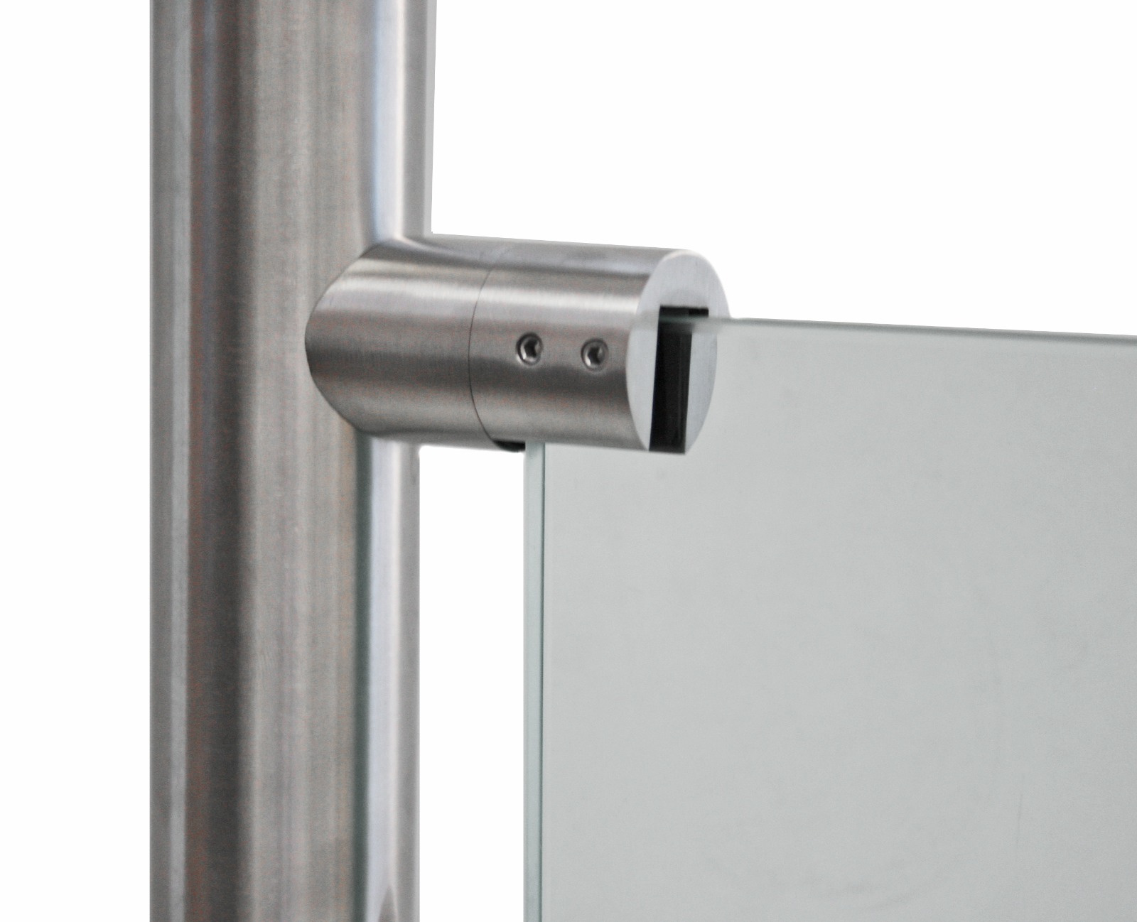 Radius Back Clamp for Glass Balustrade