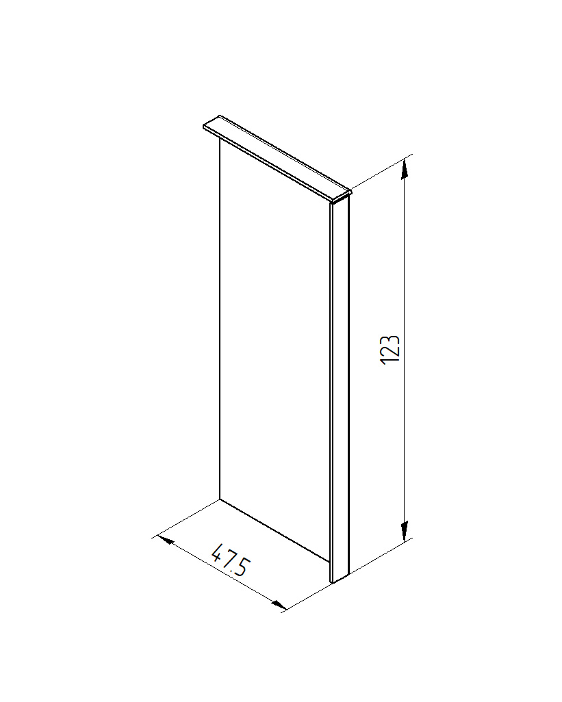 End Clamp of U Type balustrade Profile ETP.001.01